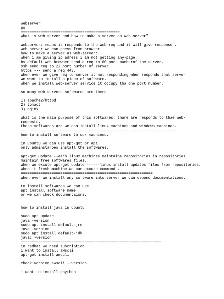 Webserver | PDF | Internet & Web | Web Server