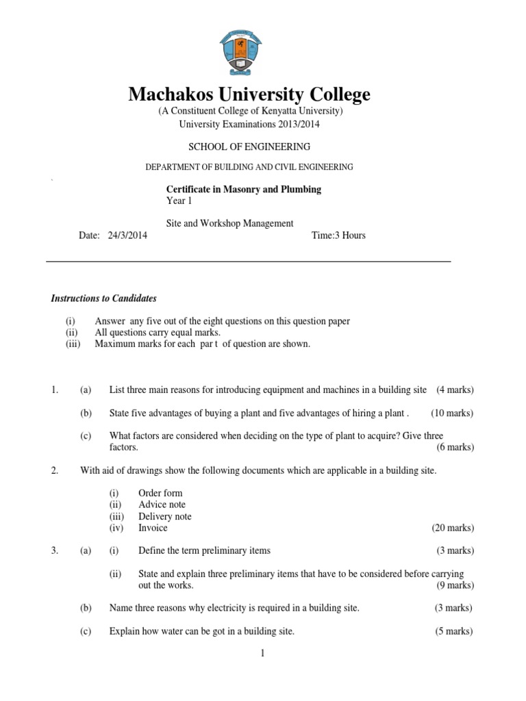 Site Workshop Management Pdf Economies