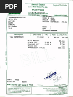 Laundry Bill Format 01 | PDF