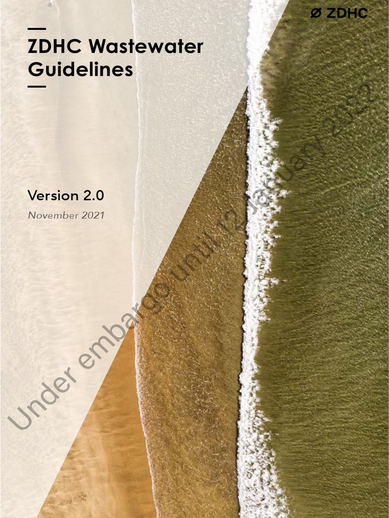 ZDHC Wastewater V2.0 | PDF | Chemical Substances | Environmental Issues