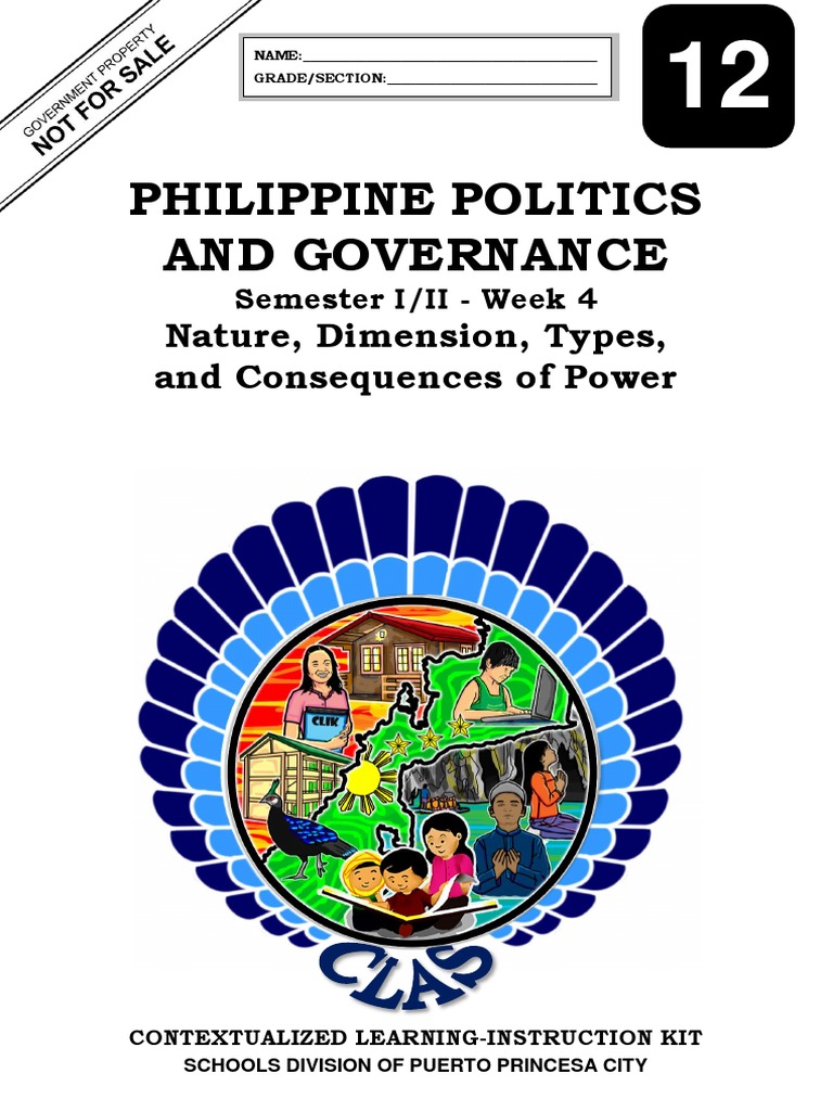 Philippine Politics And Governance Nature Dimension Types And 