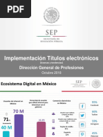 Presentación Sistema de Titulos Digital | PDF | Red mundial | Internet y web