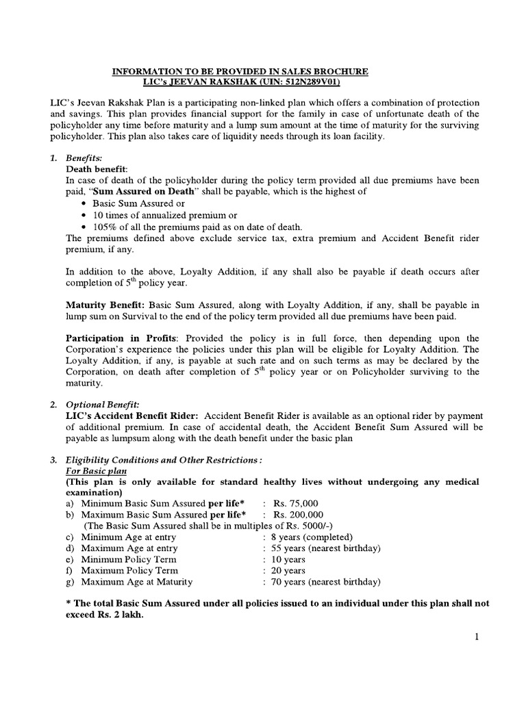 827 Jeevan-Rakshak 289V01 | PDF