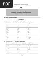Trigonometry Exam Questions: Created by T. Madas | PDF | Sine | Trigonometric Functions