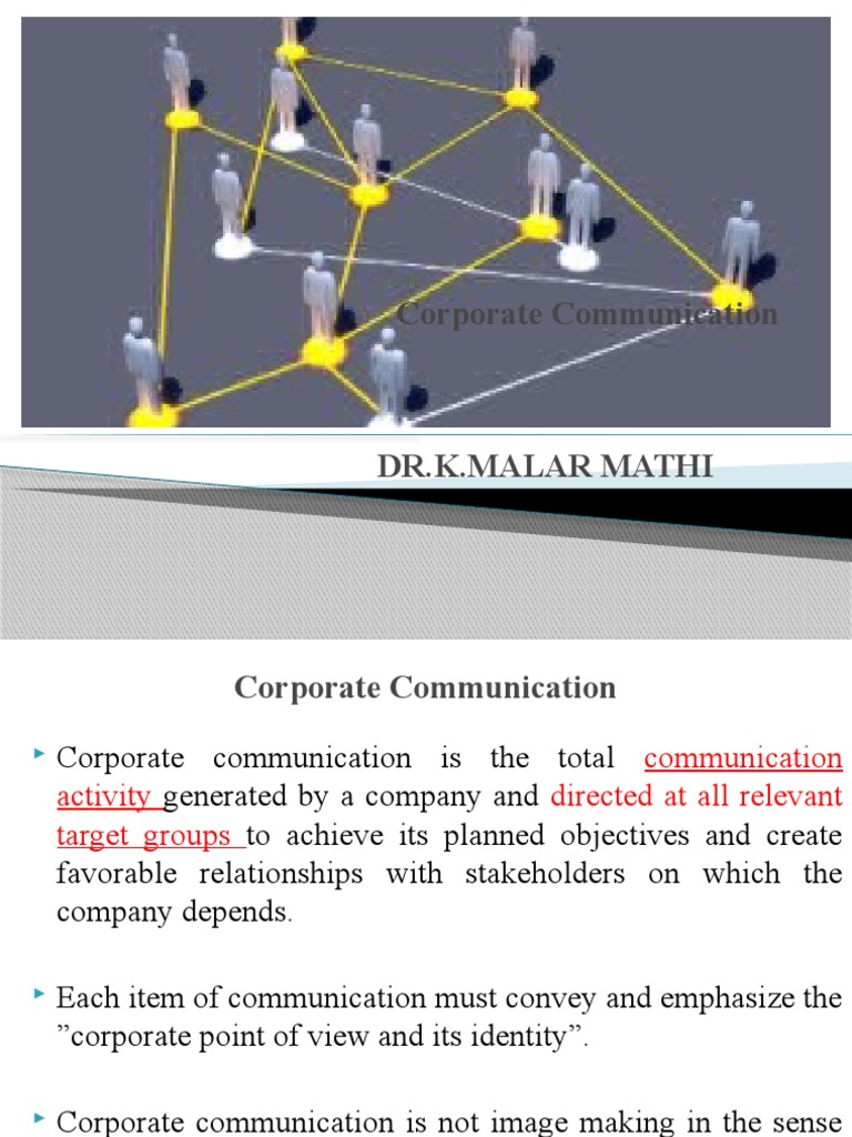 Foundations of Corporate Communication | PDF | Marketing Communications ...