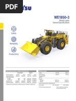 Komatsu WE2350-2 Wheel Loader Specs | PDF