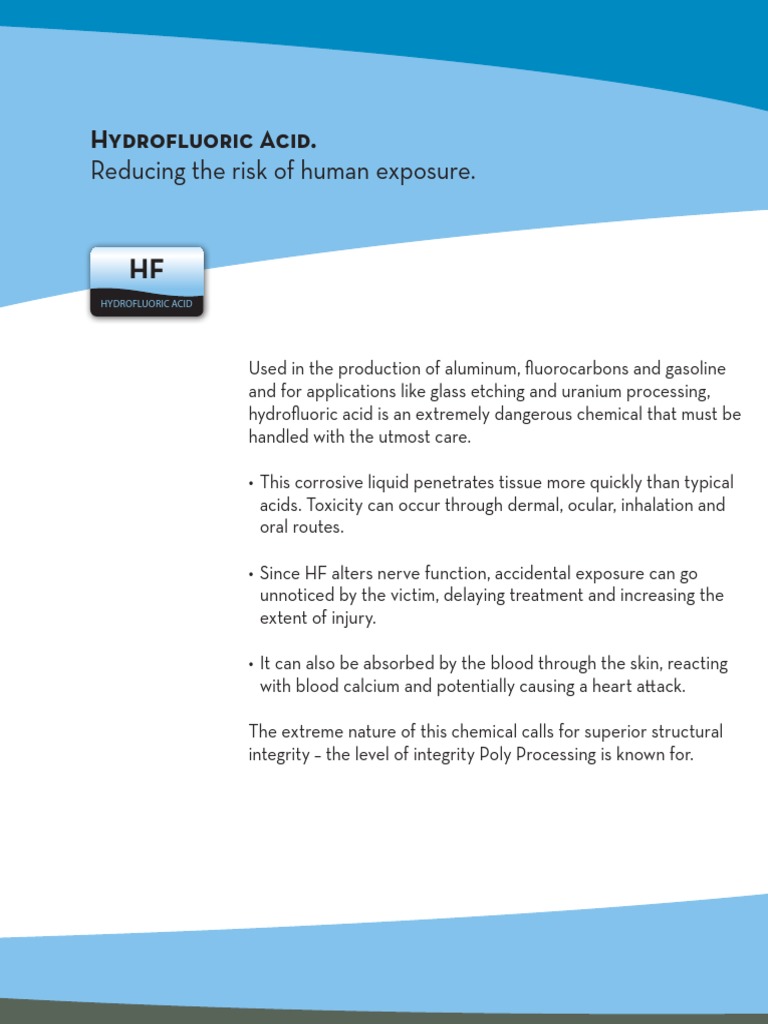 Poly Processing Tank Material Introduction | PDF | Hydrogen Peroxide ...