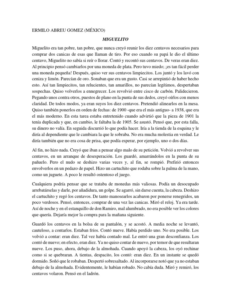 MIGUELITO | PDF