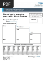 Fingertip Unit Chart | PDF