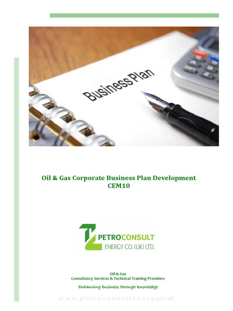 Oil Gas Corporate Business Plan Development | PDF | Petroleum Industry ...