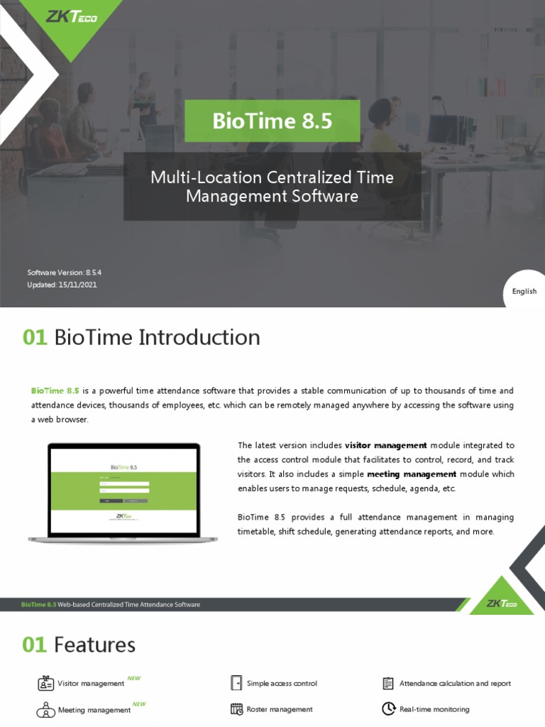 BioTime 8.5: Centralized Attendance Solution | PDF | Internet & Web ...