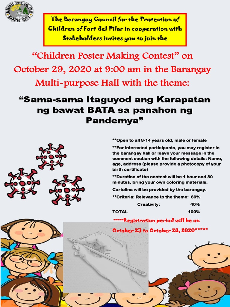 BCPC Poster Making Contest | PDF