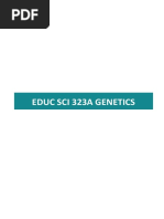 Geniventure Teacher Guide To Challenges | PDF | Dominance (Genetics ...