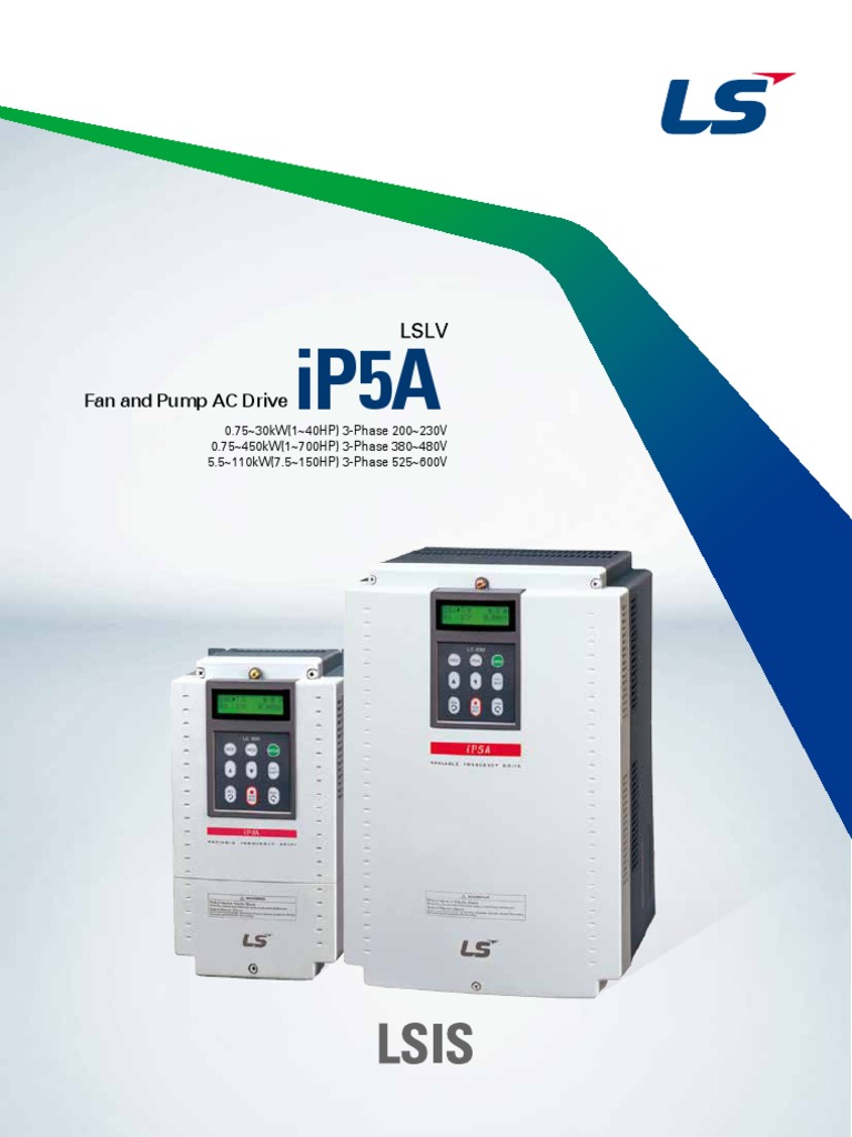 Ls Inverters Ip5a 2018.06 Eng | PDF | Electric Motor | Mains Electricity