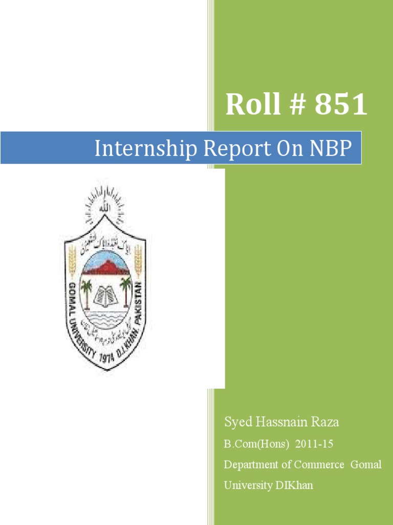 NBP Report | PDF | Cheque | Banks