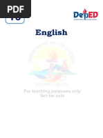 English 10 Quarter 4 Module 4 | PDF | Clause | Pronoun