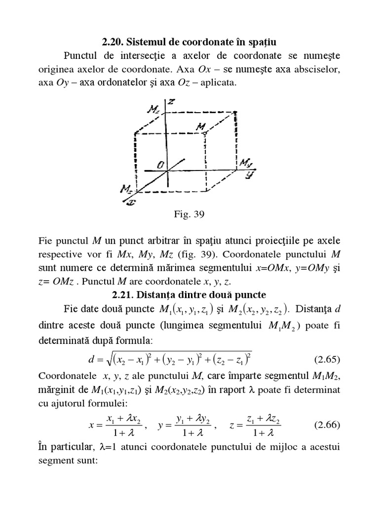 Tema 5 Dreapta Plan Spatiu | PDF