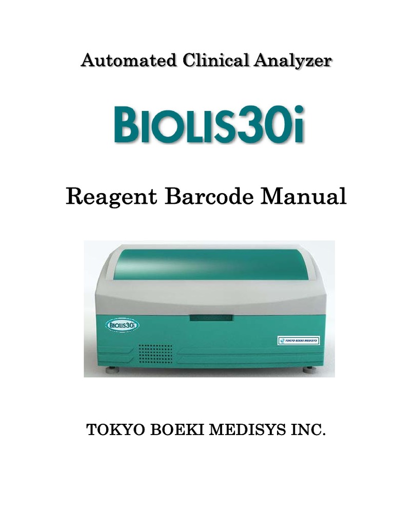 Reagent Barcode System Guide | PDF | Barcode | Button (Computing)