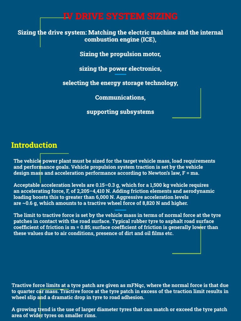 Unit IV Drive System Design | PDF | Transmission (Mechanics ...