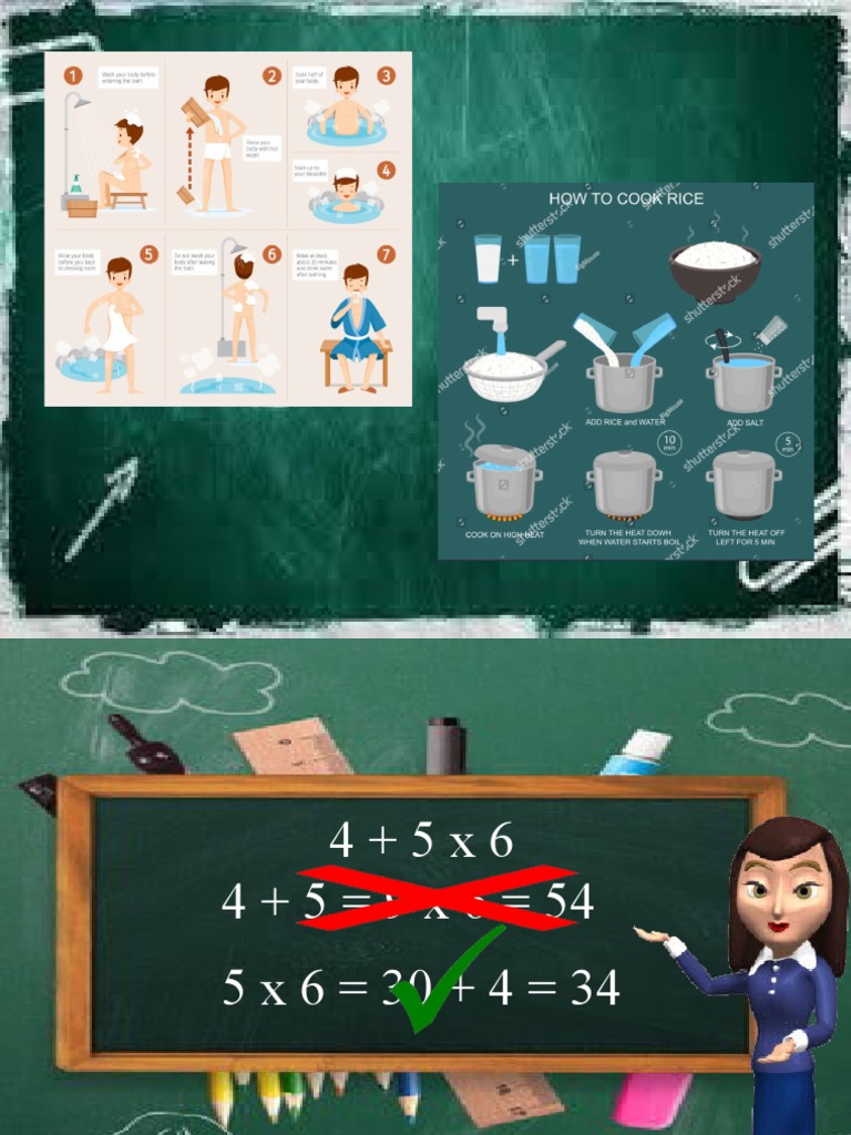 Order of Operations Word Problems | PDF