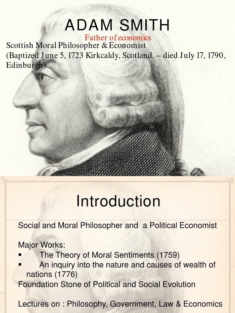 Adam Smith Final Class 1599110820663 | PDF | Labour Economics | Adam Smith
