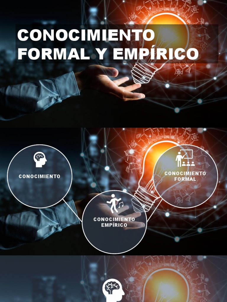 CONOCIMIENTO FORMAL Y EMPIRICO 1 Exposicion | PDF | Conocimiento ...
