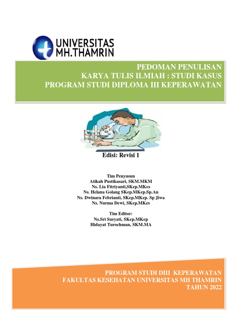 Panduan Kti d3 Kep Umht 2022 | PDF | Seni | Komputer