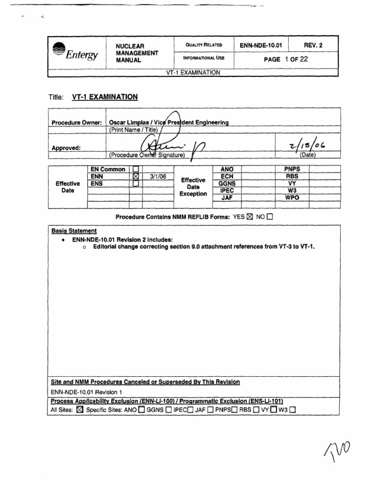 Asme VT-1 | PDF | Nondestructive Testing | Mechanical Engineering