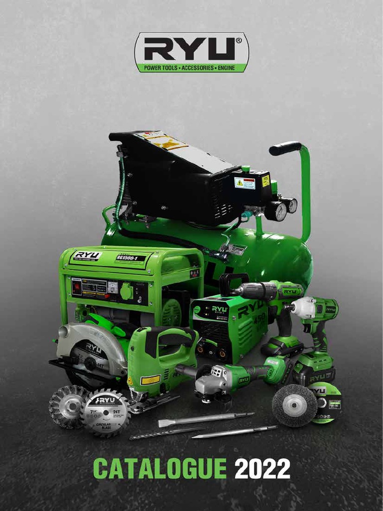 Quality, Guarantee, and Advantageous: Introducing the RYU Power Tool ...