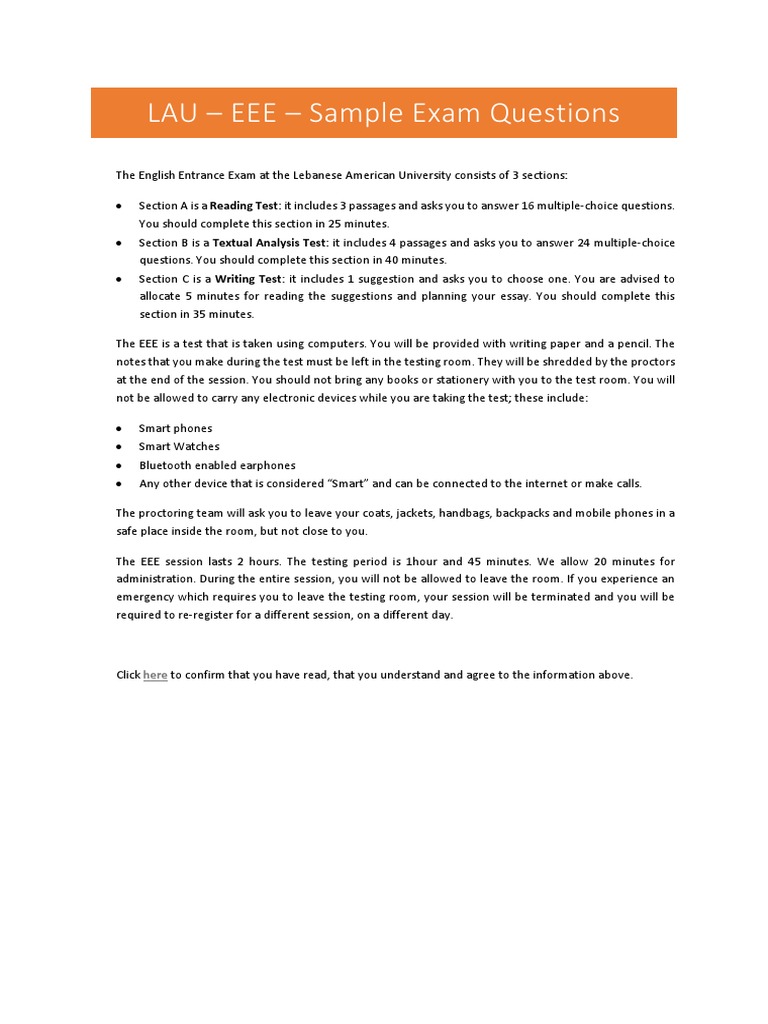 LAU - EEE - Sample Exam Questions | PDF | Vikings | Viking Age