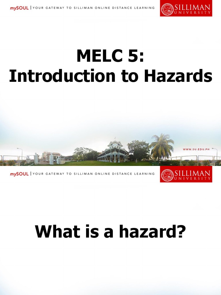 Melc 5-DRRR | PDF | Hazards | Natural Hazards