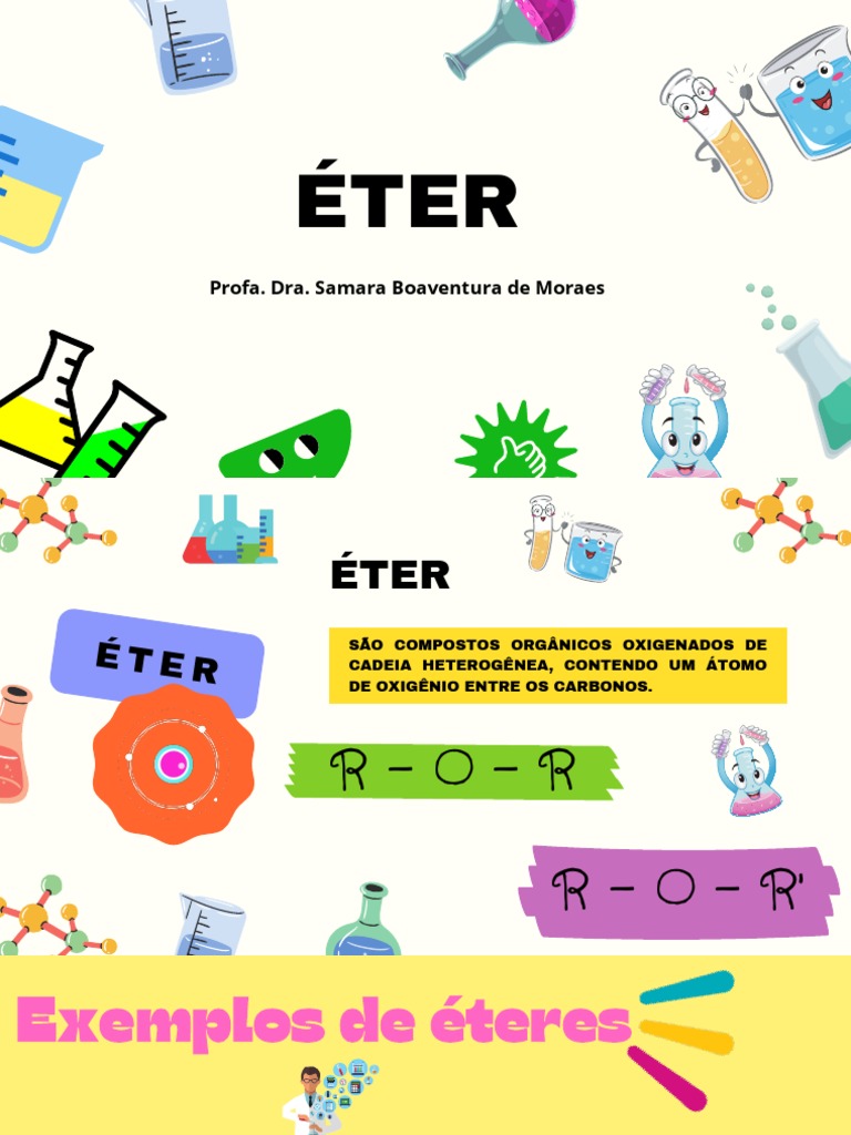 Éter | PDF | Éter | Materiais