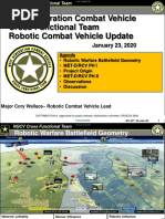 PEO GCS Future Requirements Overview | PDF | Vehicles | Combat Vehicles