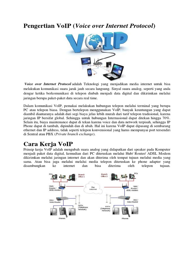 Server VoIP Softswitch | PDF | Bisnis | Komputer