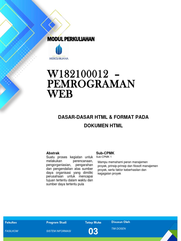 4-Dasar HTML | PDF