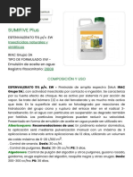 Ficha Tecnica Bingo SG | PDF | Insecticida | Agua