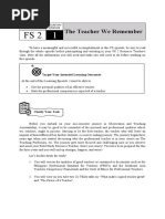Field Study 2 Learning Episode 1 | PDF | Teachers | Educational Technology