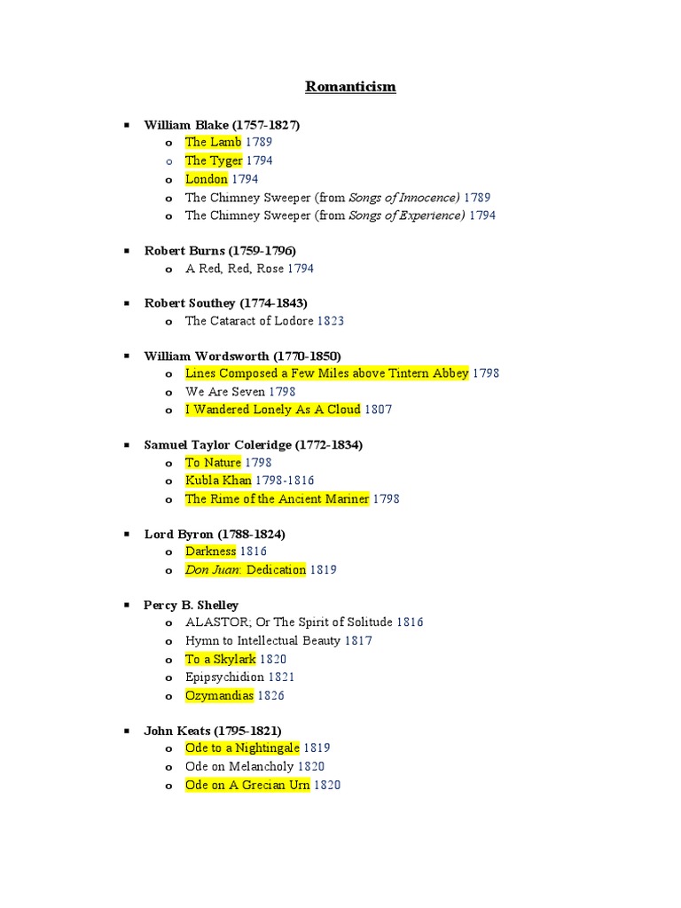 Classnotes VICTORIAN ERA | PDF | Metre (Poetry) | Romanticism