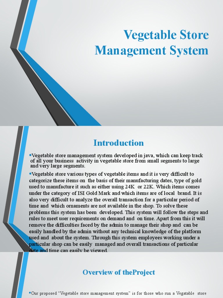 Vegetable Shop Billing Software System | PDF | Internet & Web | World ...