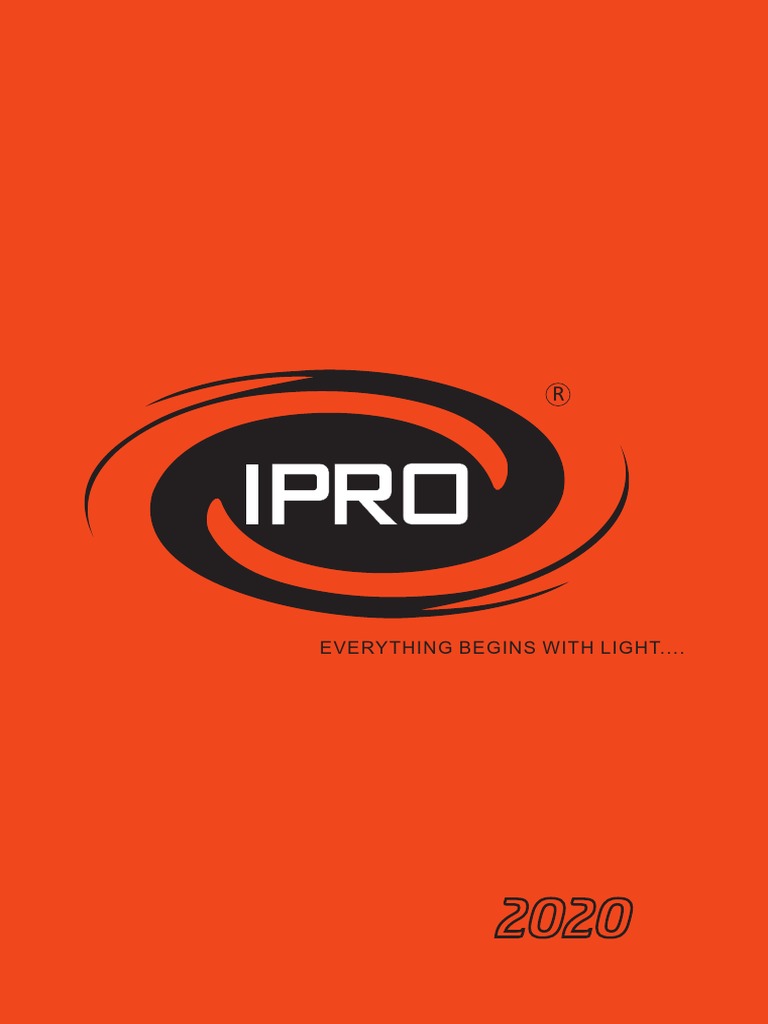 Ipro New 2020 Catalogue2 | PDF | Lighting | Light
