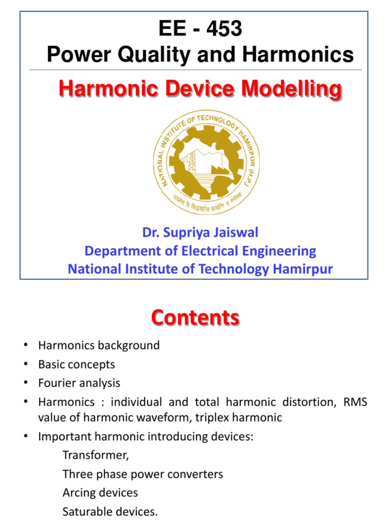 Harmonic Device Modelling | PDF | Power Inverter | Rectifier