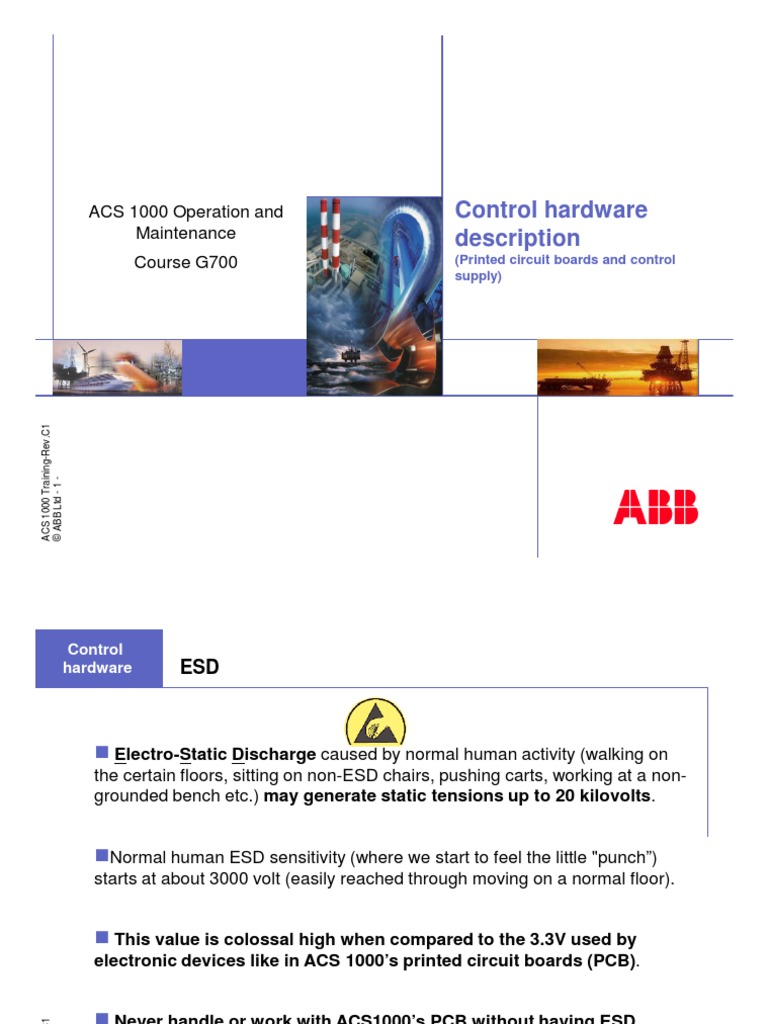 G700 - ACS1000 - Control HW - RevC1 | PDF | Rectifier | Power Inverter