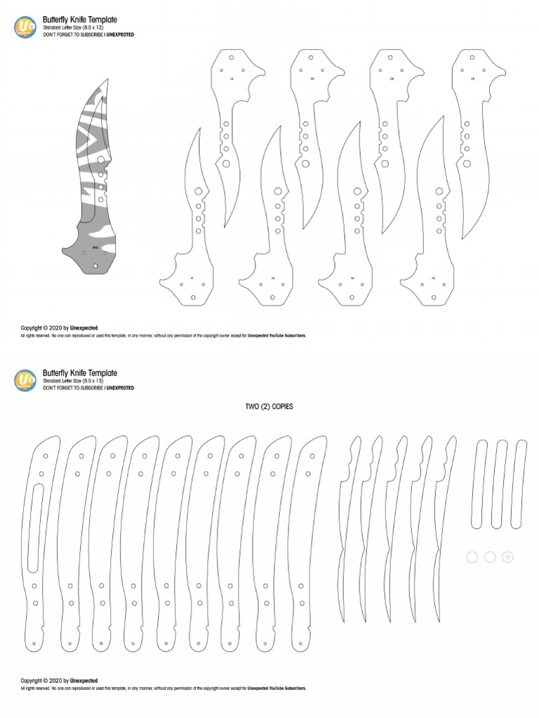 Paper Butterfly Knife | PDF