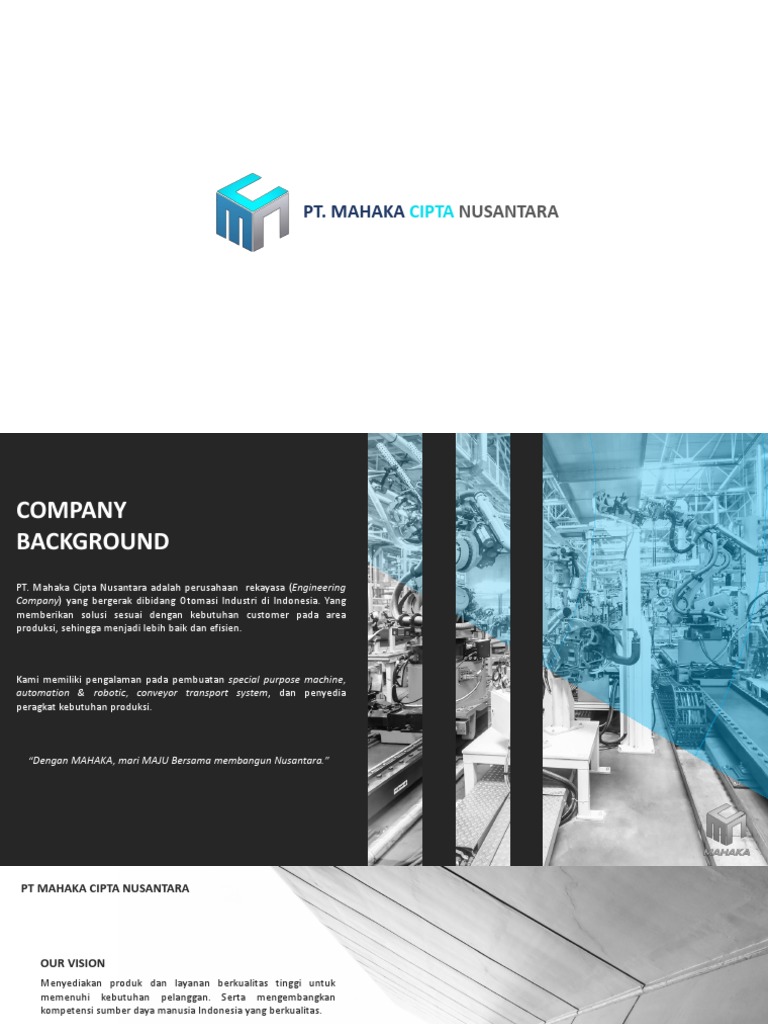 Solusi Otomasi Industri Mahaka Cipta | PDF | Bisnis