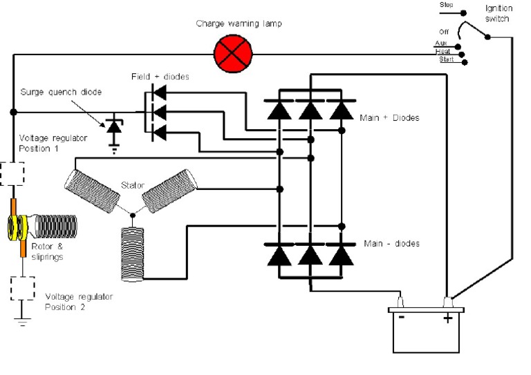 Alternator Shema | PDF
