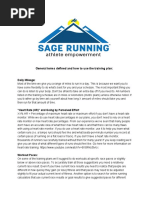 Norwegian Singles Running Method Guide | PDF | Running | Physical Exercise