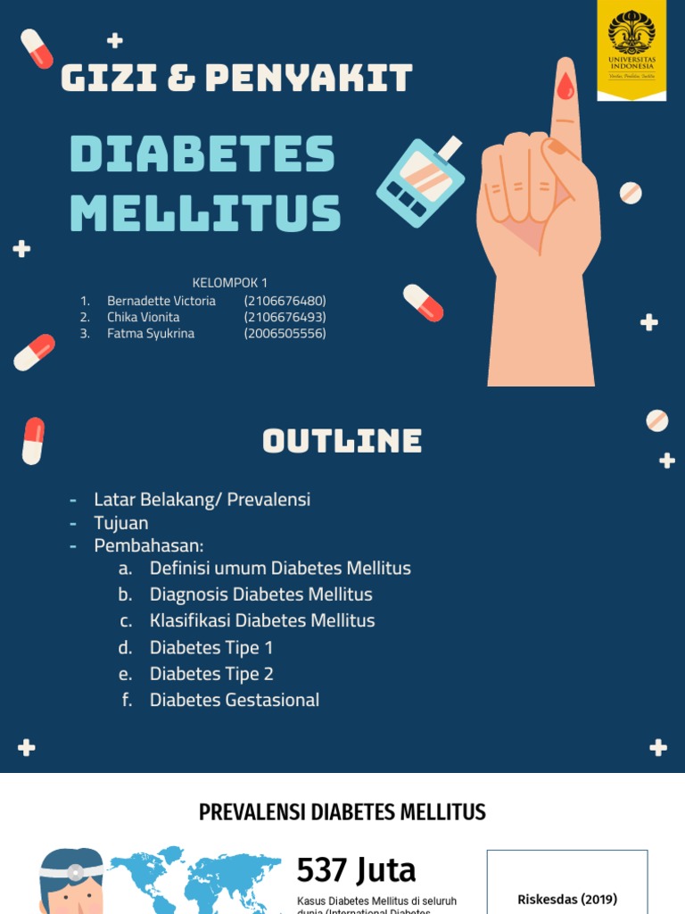 Gizi & Penyakit - Diabetes Mellitus | PDF