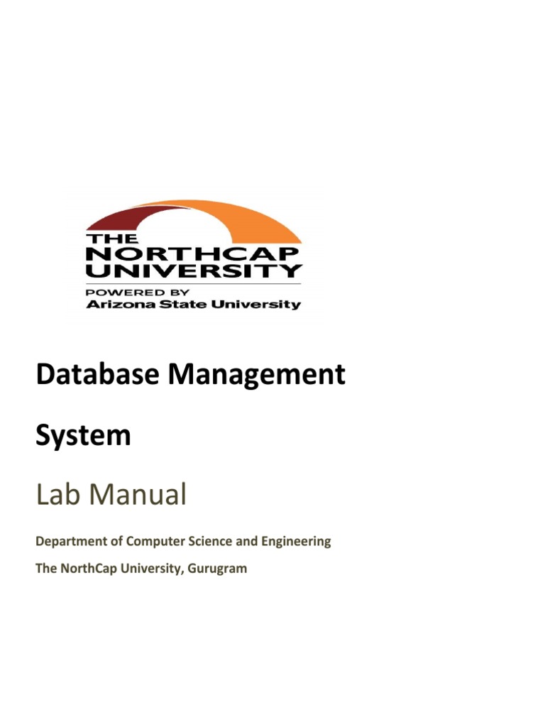 Final DBMS Manual | PDF | Relational Database | Databases