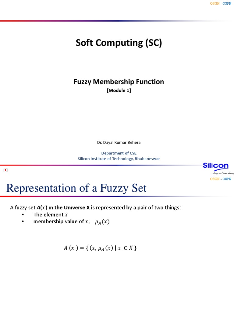 Fuzzy Membership Functions Explained | PDF | Fuzzy Logic | Mathematics