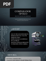 Partes y uso del comparador óptico | PDF | Óptica | Science